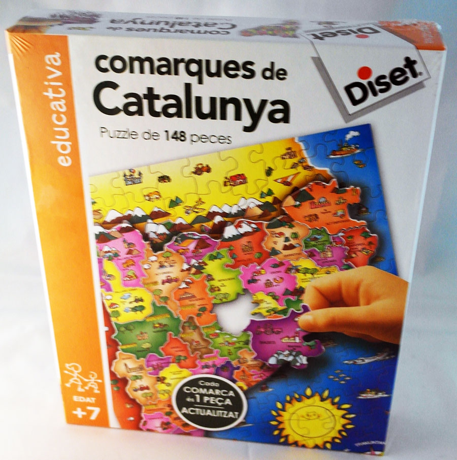 COMARQUES DE CATALUNYA. PER APRENDRE EL MAPA DE CATALUNYA AMB LES SEVES ...